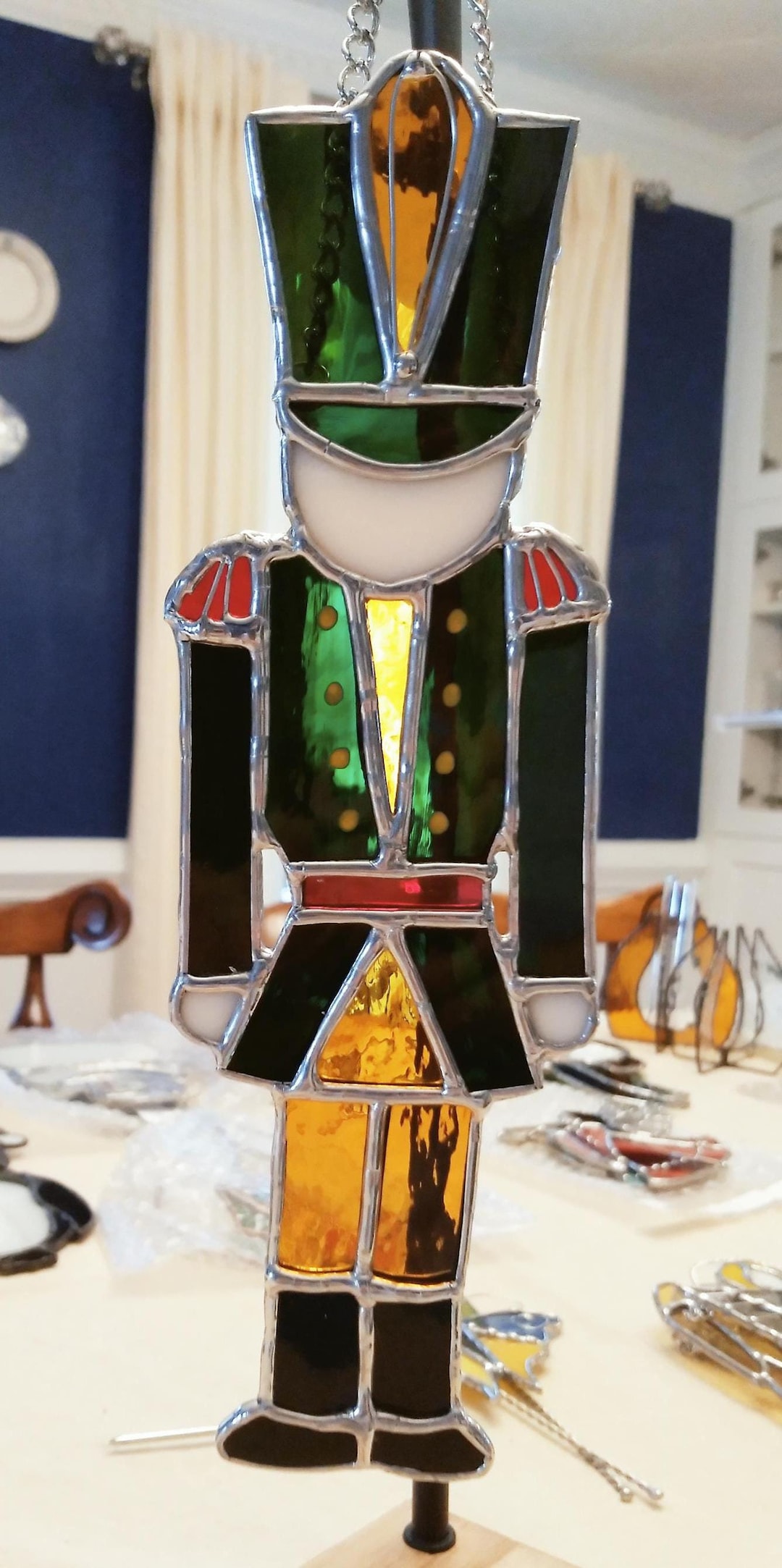 Toy Soldier/nutcracker Stained Glass Pattern - Etsy