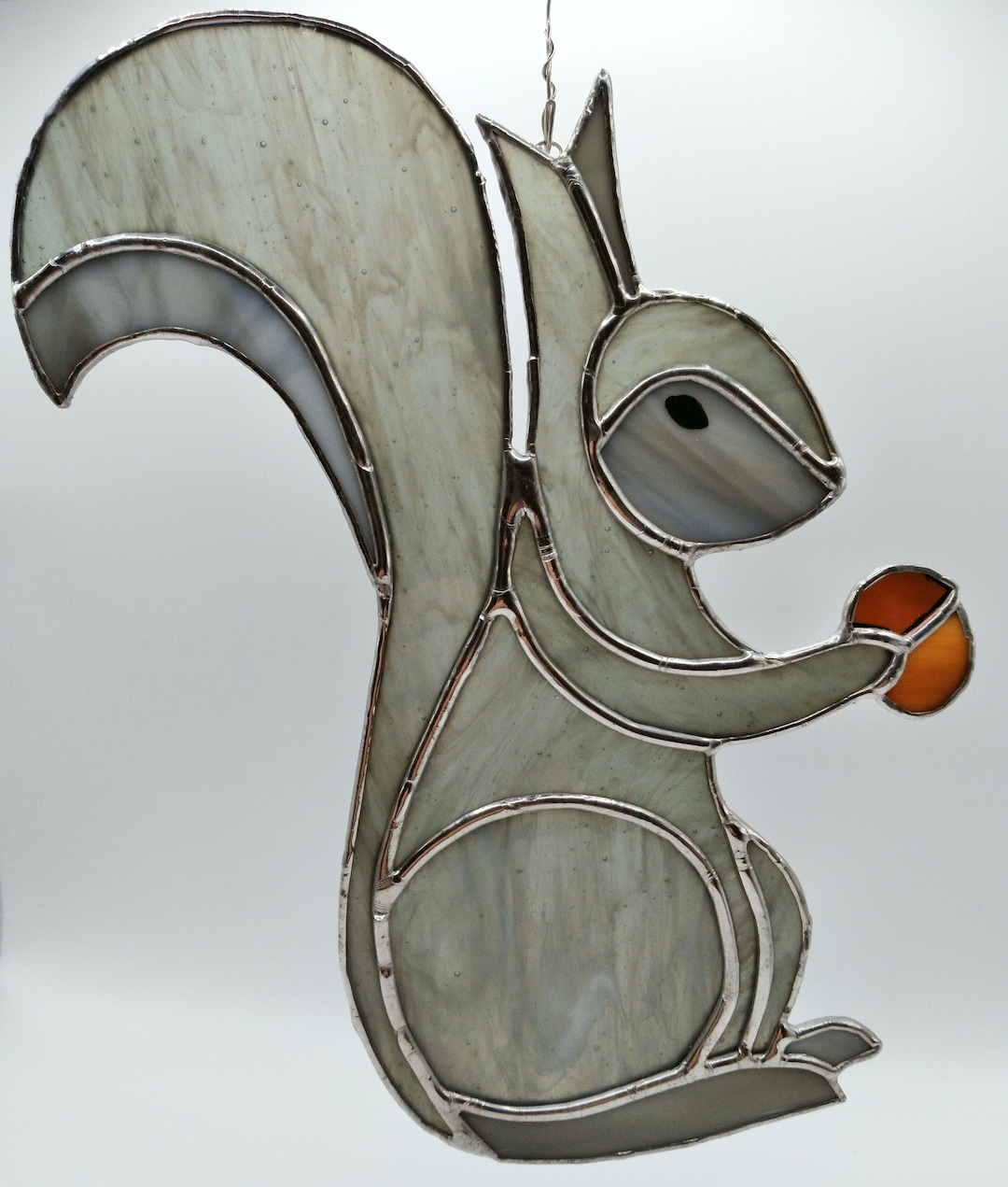 Squirrel Stained Glass Pattern - Etsy