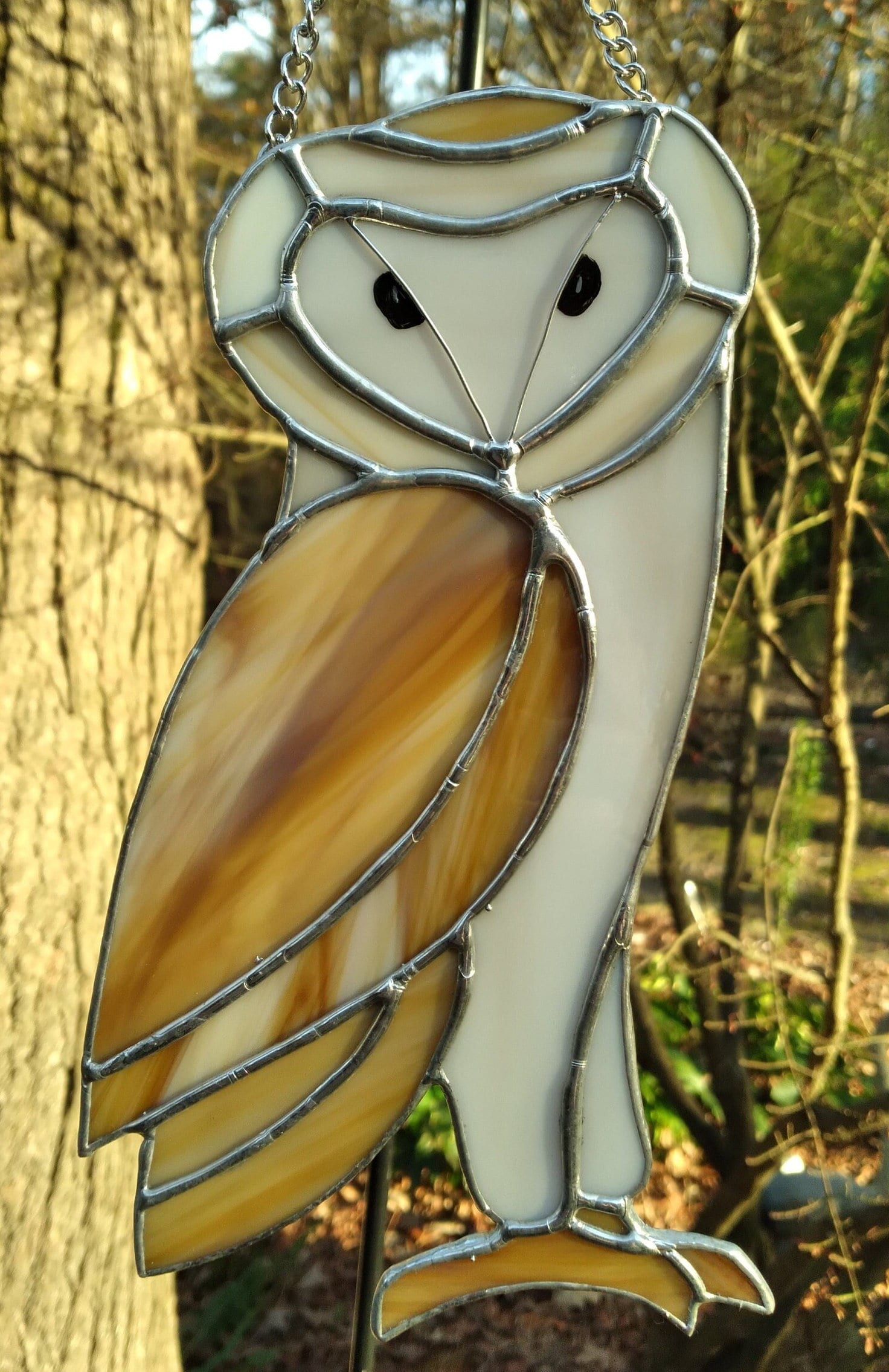 Barn Owl Stained Glass Pattern - Etsy