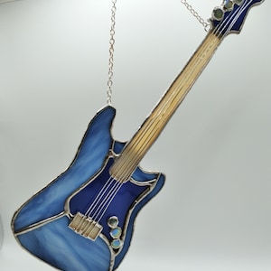 Electric Guitar Stained Glass Pattern - Etsy