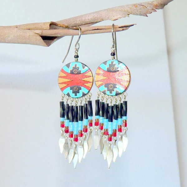 Peruvian Earrings - Etsy