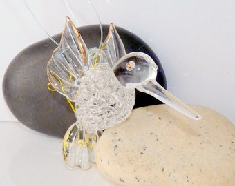 Miniature Hummingbird Figurine - Etsy