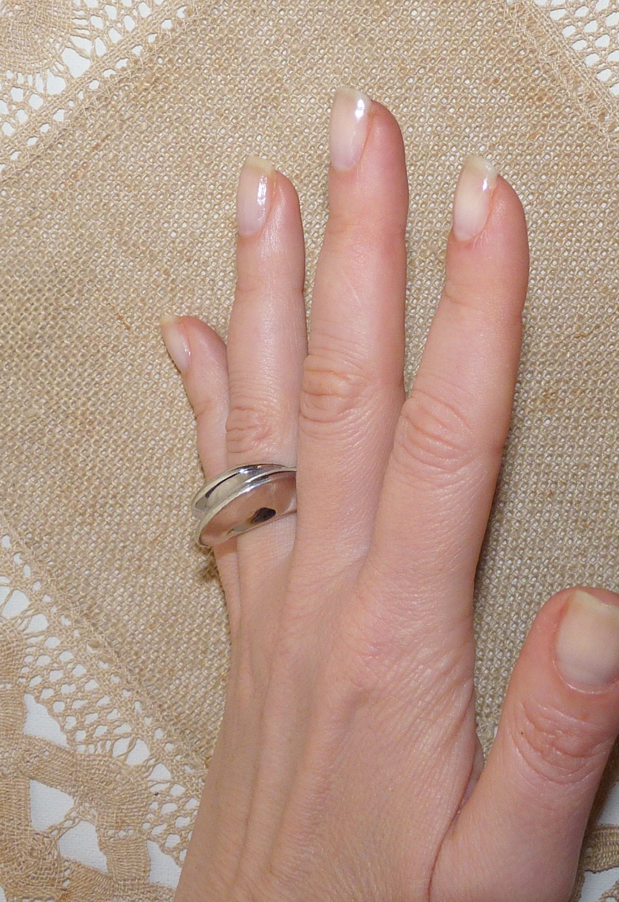 Sterling Silver ELLE Signed Ring Sz 6 Ring 925 Modernist - Etsy.de