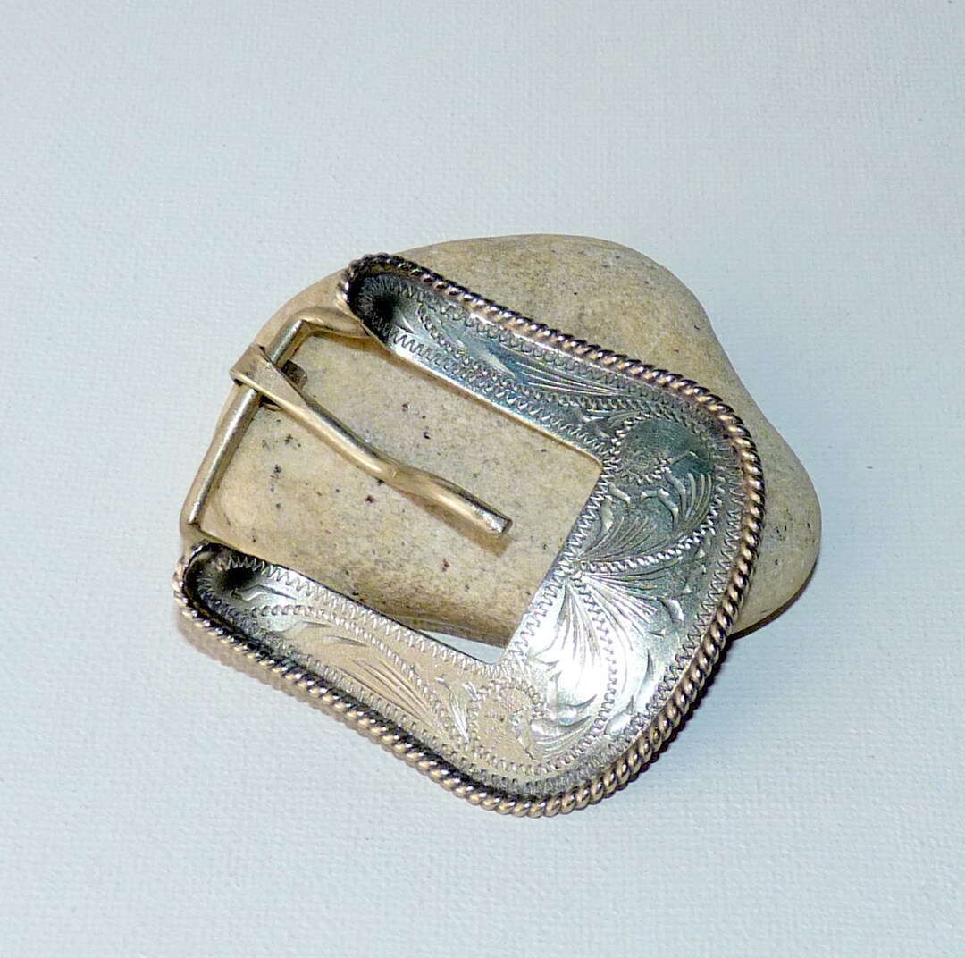 Alpaca Mexico Engraved Southwestern Belt Buckle Native American Clasp ...