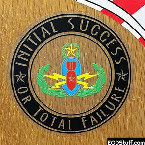 Initial Success or Total Failure Clear Stickers 5-color EOD Sticker - Etsy