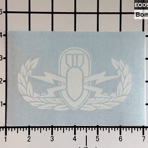 EOD Badge Decals EOD Vinyl Transfer Decal - Etsy