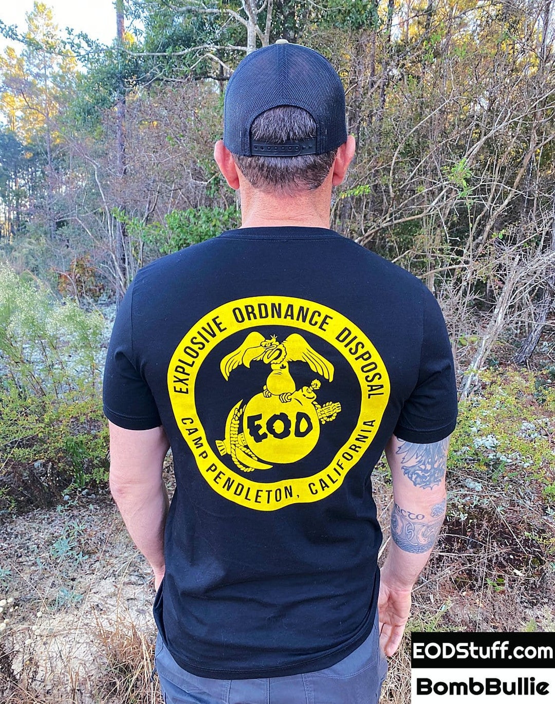 1st EOD PLT Throwback Short Sleeve Tee USMC Eod - Etsy