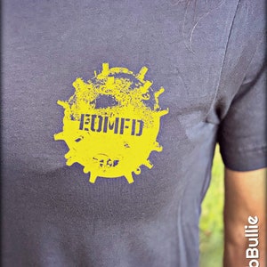 EOMFD Mine and Skuba Skeebb EOD T-Shirt Yellow & Steel Metal | Etsy