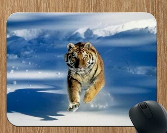 MOUSE PAD Siberian Tiger Computer Mousepad NEW Mat Mouse Pad Amur Tiger ...