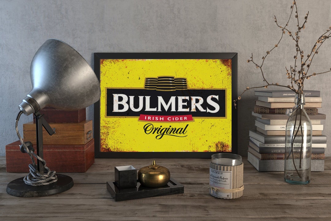 Bulmers Cider Sign METAL Wall Art Christmas Classic Recipe Poster ...