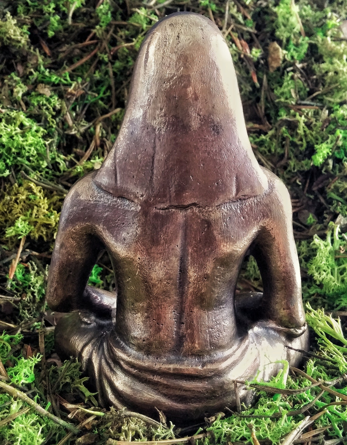 Mahavatar Babaji Statue, Bronze Sculpture of Statuette, Metal Art ...