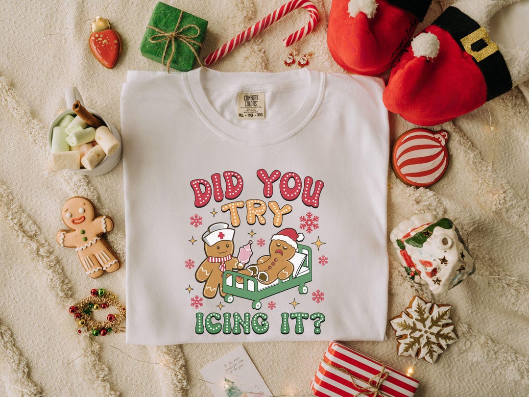 Did You Try Icing It Comfort Colors Heavyweight Garment-dyed T-shirt - Etsy