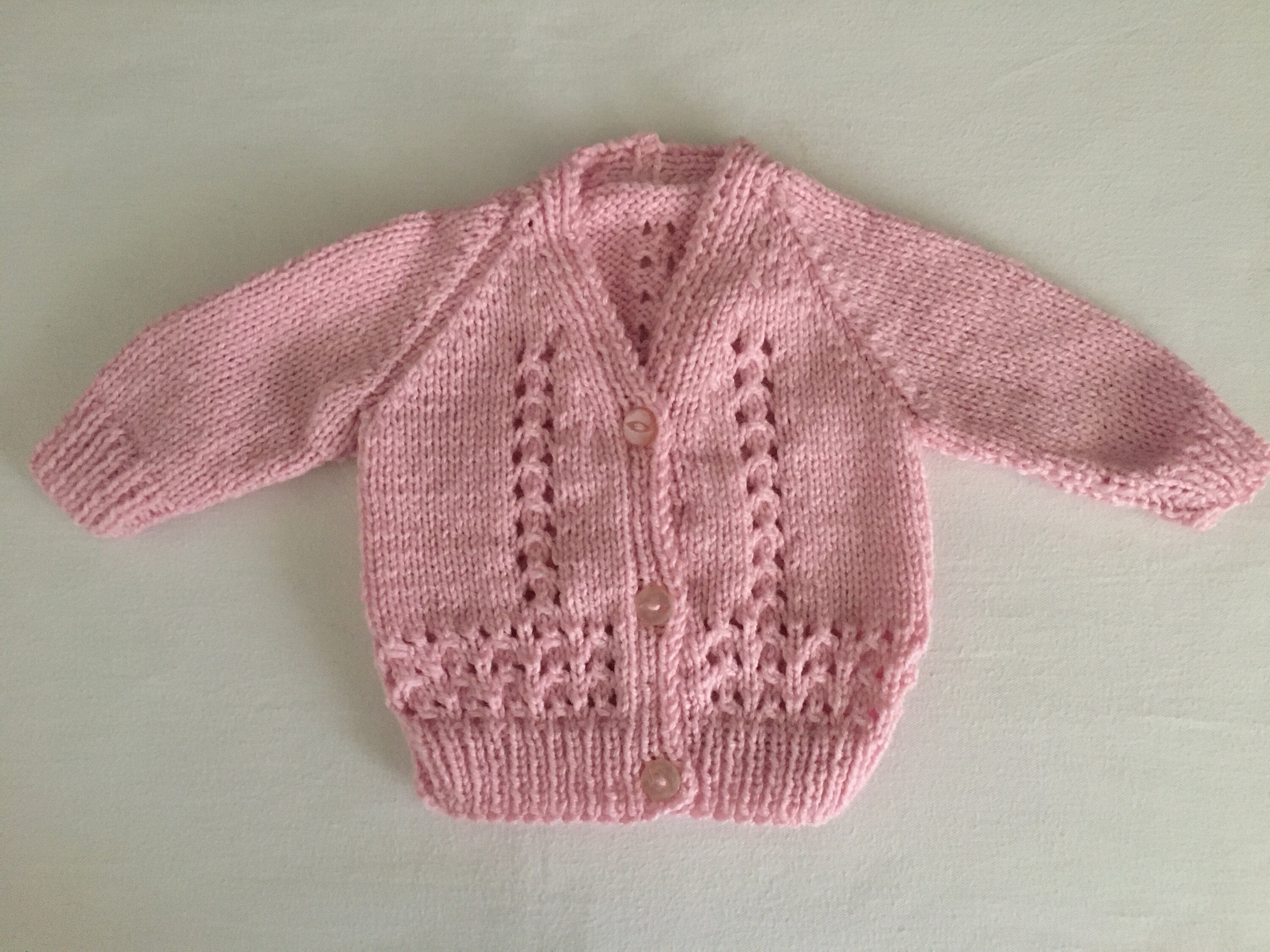 Premature Newborn 0-3 & 3-6 Months Handknit Baby Cardigans - Etsy UK