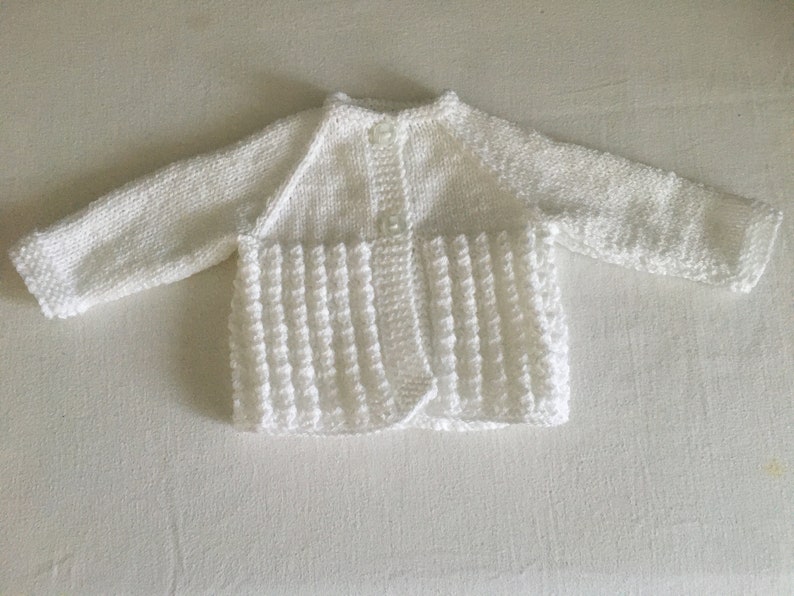 Premature and Newborn Cardigans Hand Knit New - Etsy