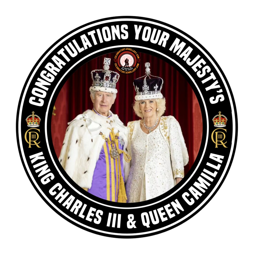 Congratulations King Charles Lll & Queen Camilla Commemorative - Etsy