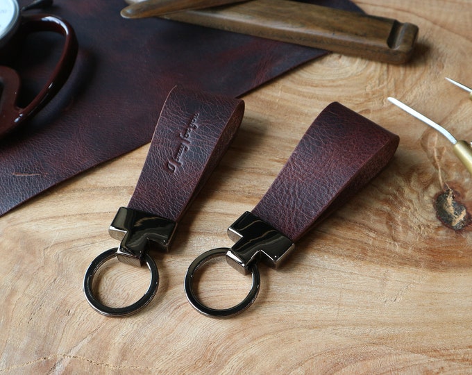 Leather Ring Uniq Design Leather Ring Leather Buckel Ring - Etsy