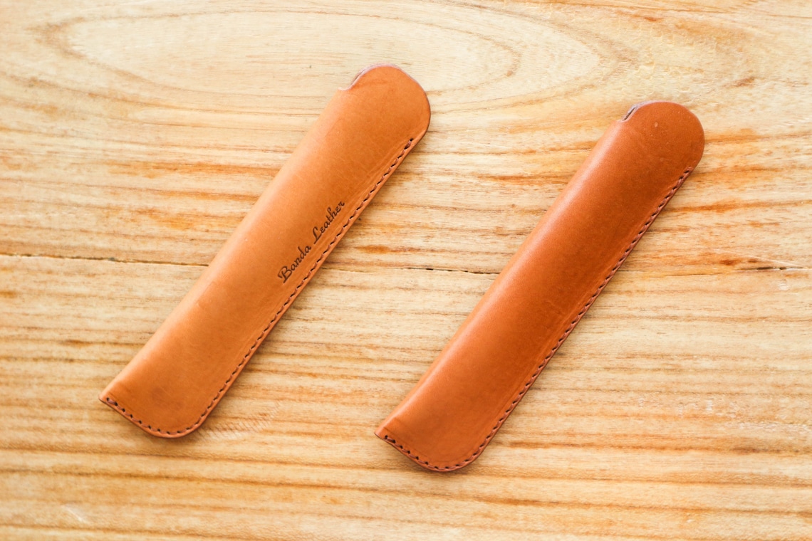 Personalized Leather Pen Case, Fountain Pen Pouch, Imprint Gift - Etsy