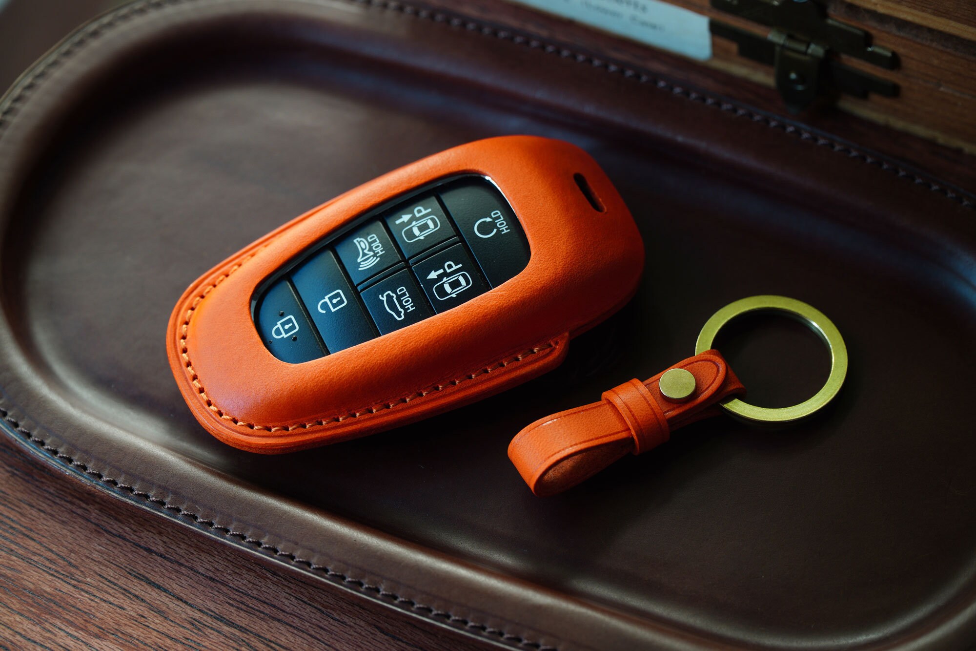 HYUNDAI Smartkey Case Fob Key Cover Touson Grandeur - Etsy