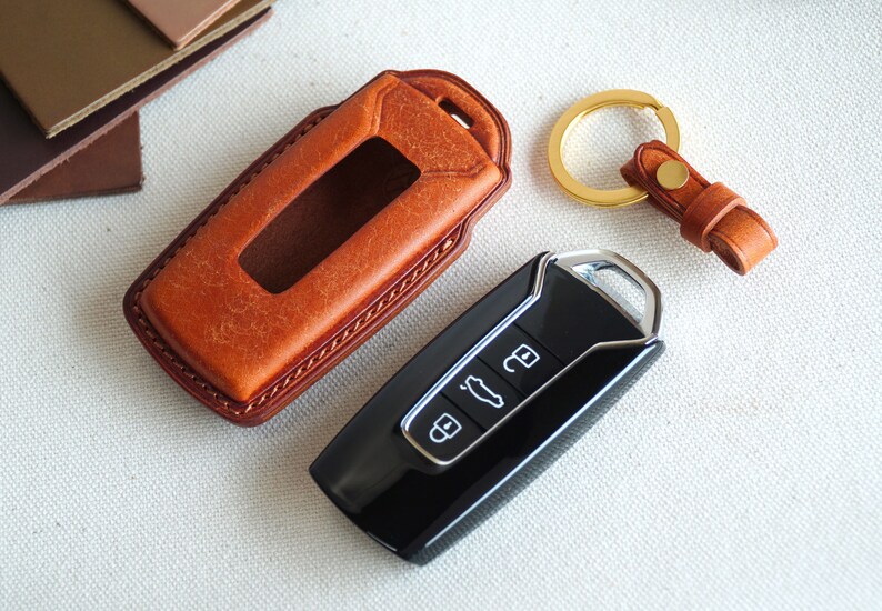 Handmade Volkswagen Car Key Case Leather Car Key Fob Cover - Etsy