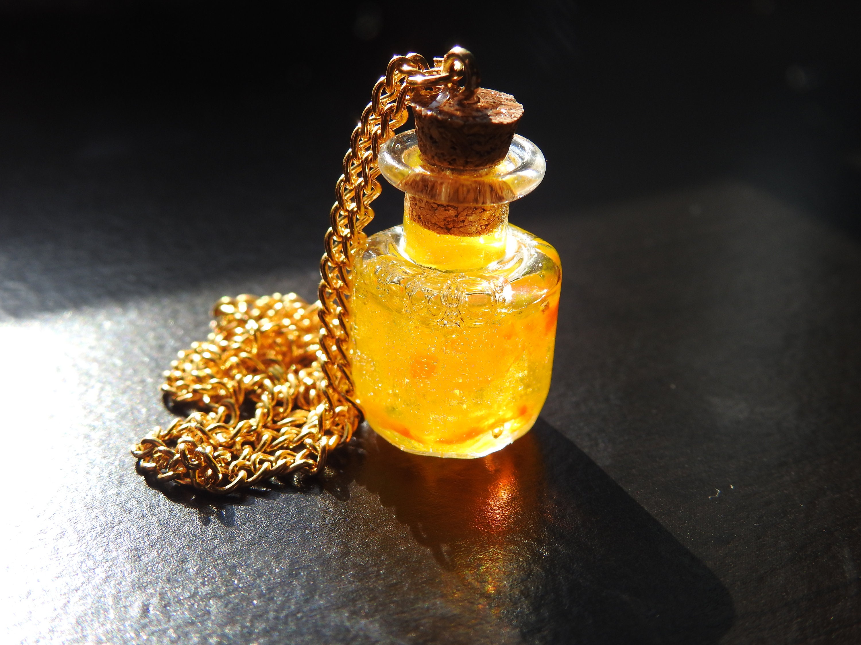 Yellow Potion Bottle