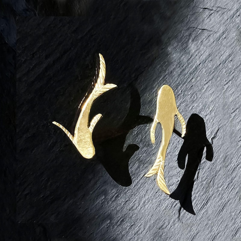 Koi Fish Brooch - Etsy