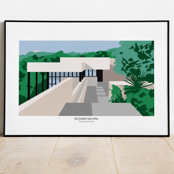 Richard Neutra Poster - Etsy