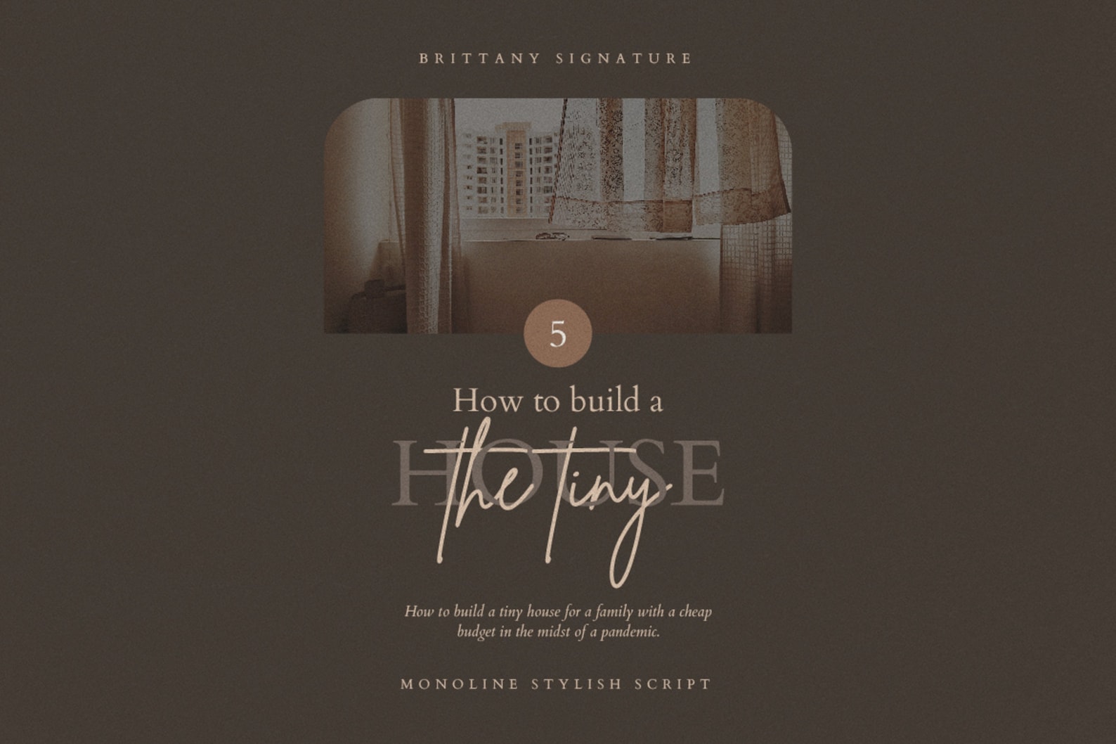 Brittany Signature Font for Canva Fonts Templett Corjl - Etsy