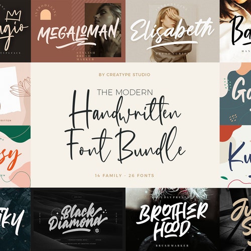 Brittany Signature Font for Canva Fonts Templett Corjl - Etsy UK