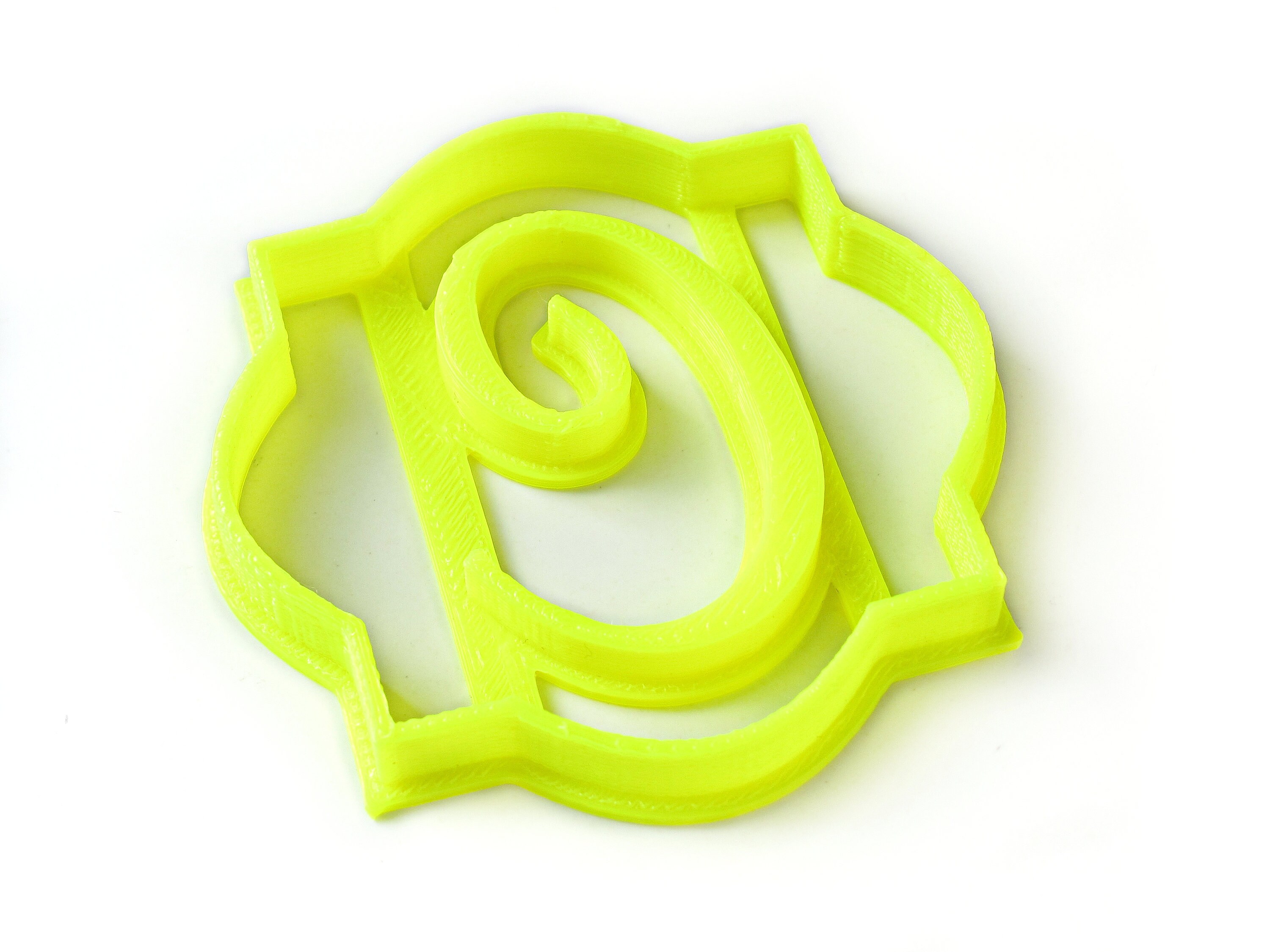 Single Letter MONOGRAM Custom Cookie Cutter Stamp, Fondant Cutter. 3D ...