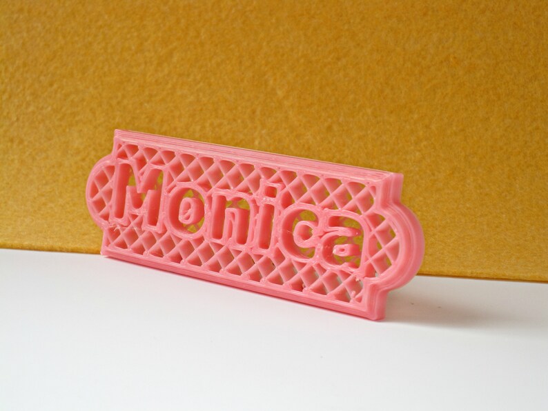 Vintage Name Plate Name Tag Place Card Desk Wall Door Sign | Etsy