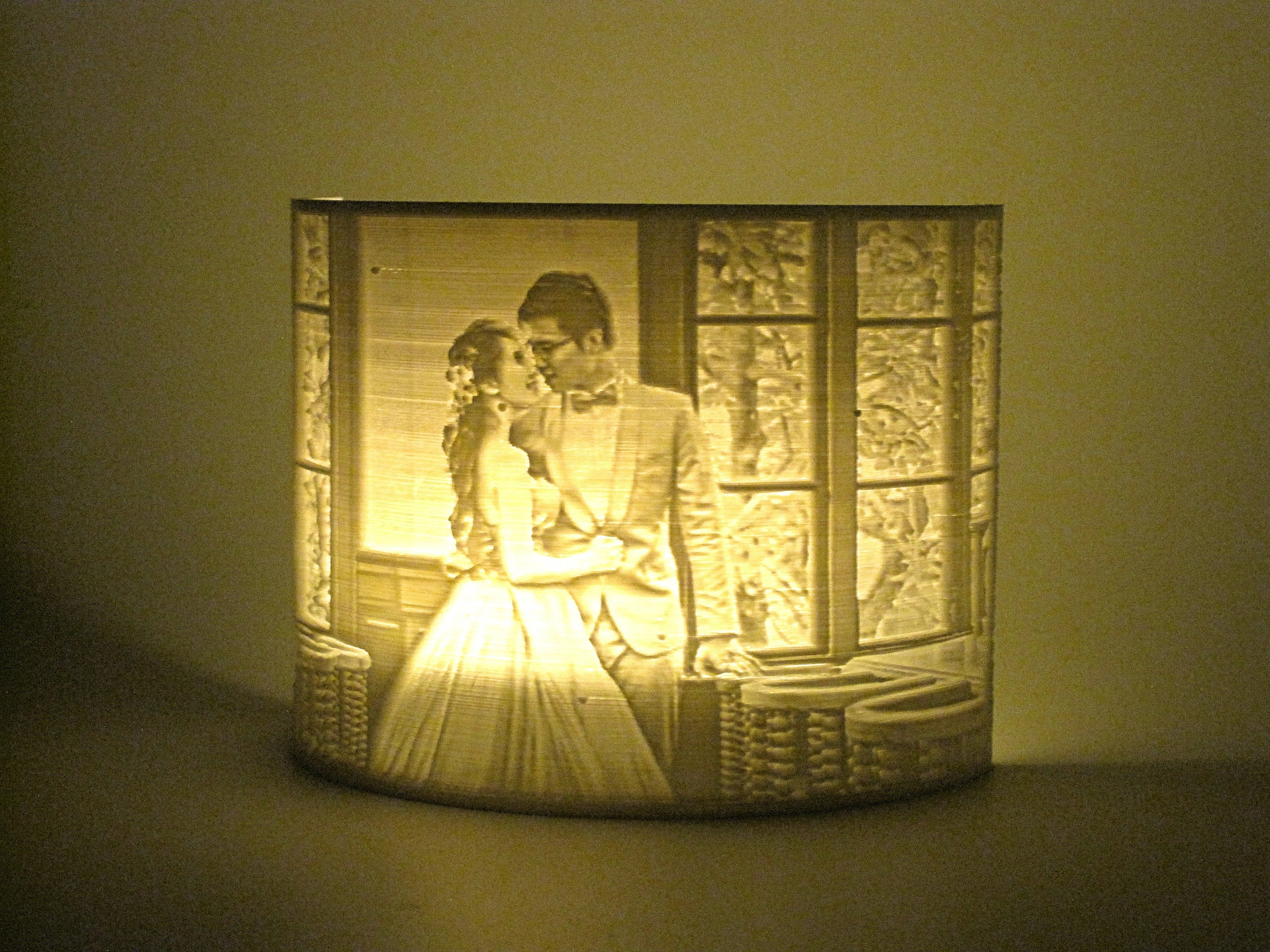 Custom Photo Night Light Lithophane Lamp LED Tealight | Etsy