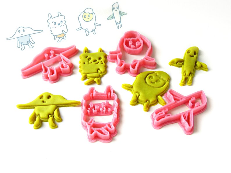 Cartoon / Anime Custom Portrait Cookie Cutter Fondant Cutter - Etsy ...
