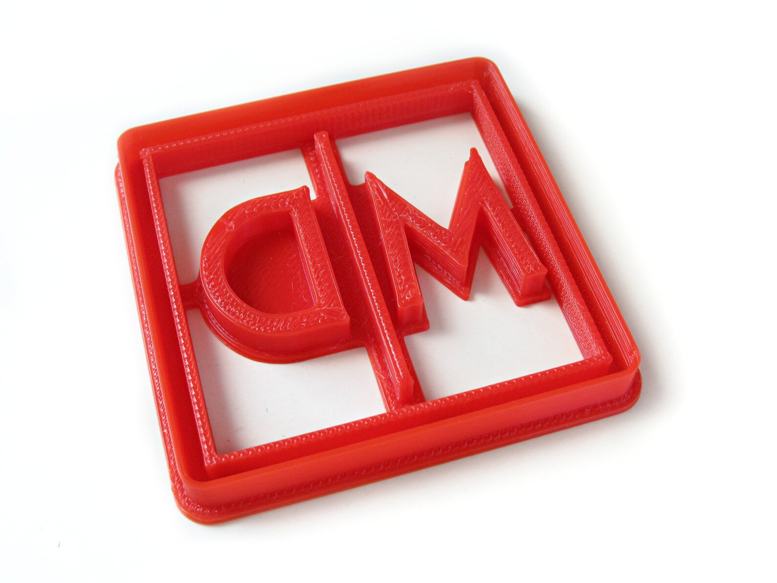 2-letters MONOGRAM Custom Cookie Cutter, Fondant Cutter/embosser. 3D ...