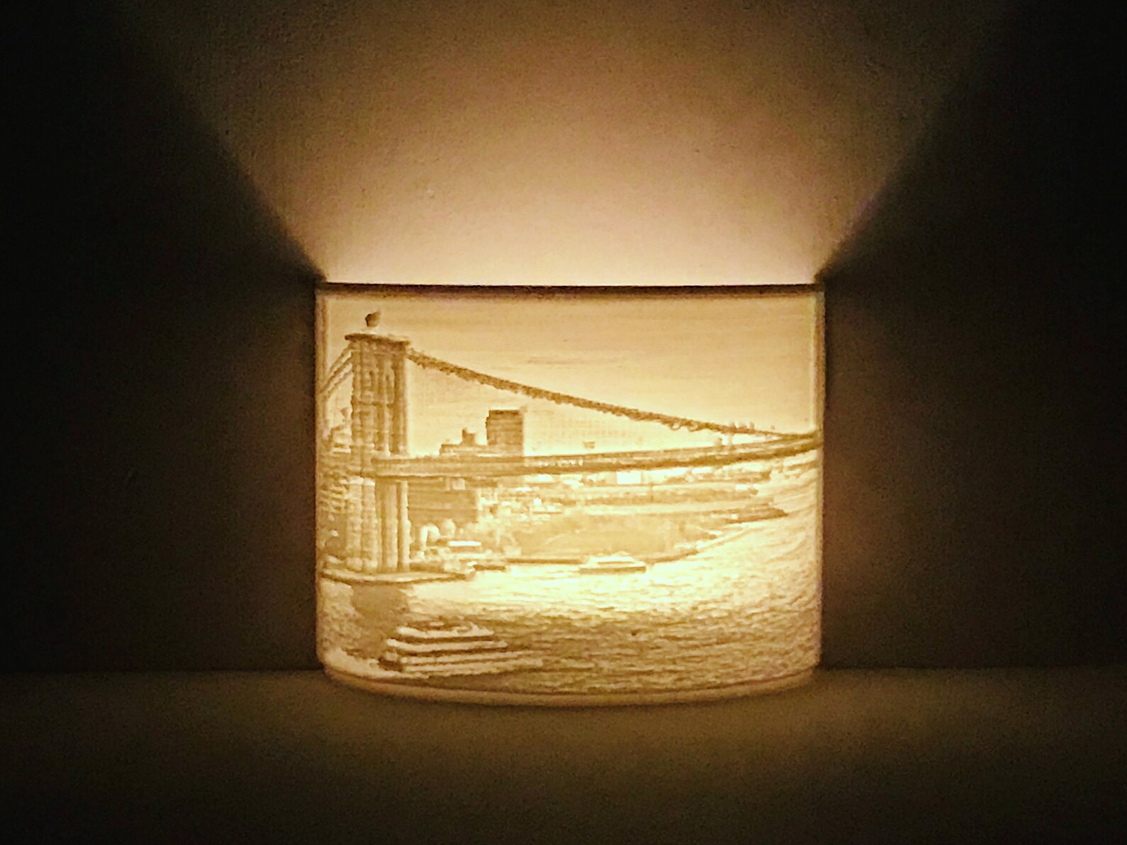Custom Photo Night Light Lithophane Lamp LED Tealight | Etsy