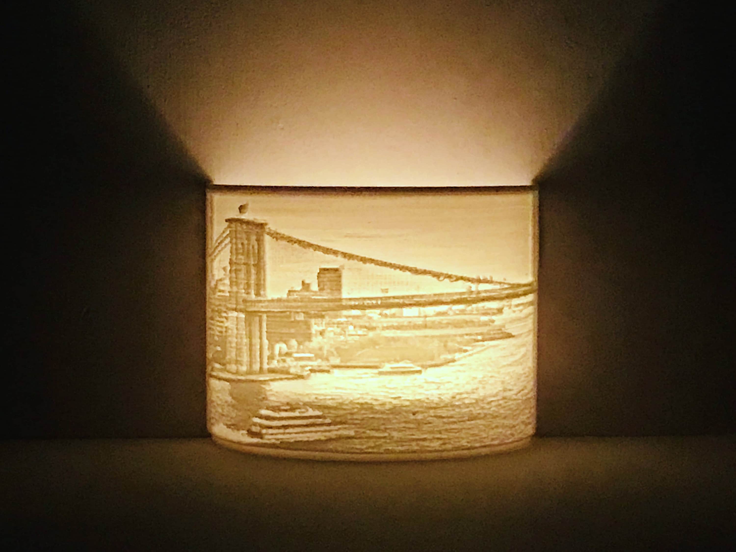 Custom Photo Night Light Lithophane Lamp LED Tealight | Etsy