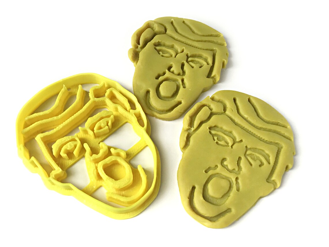 Donald Trump Portrait Cookie Cutter Stamp United States - Etsy