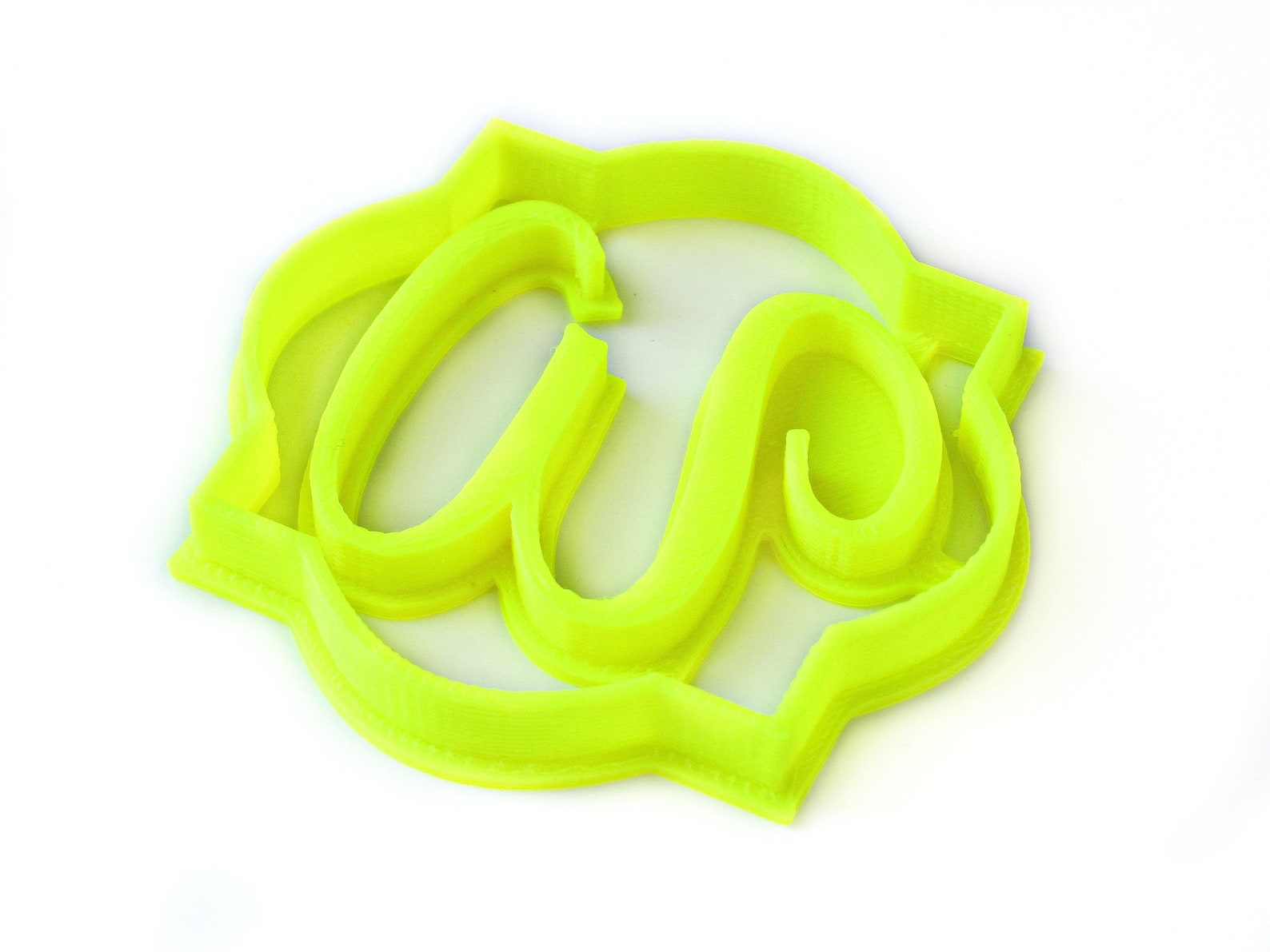 Single Letter MONOGRAM Custom Cookie Cutter Stamp Fondant - Etsy