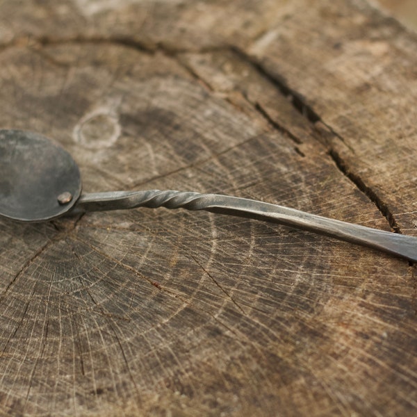 Hand Forged Spoon - Etsy