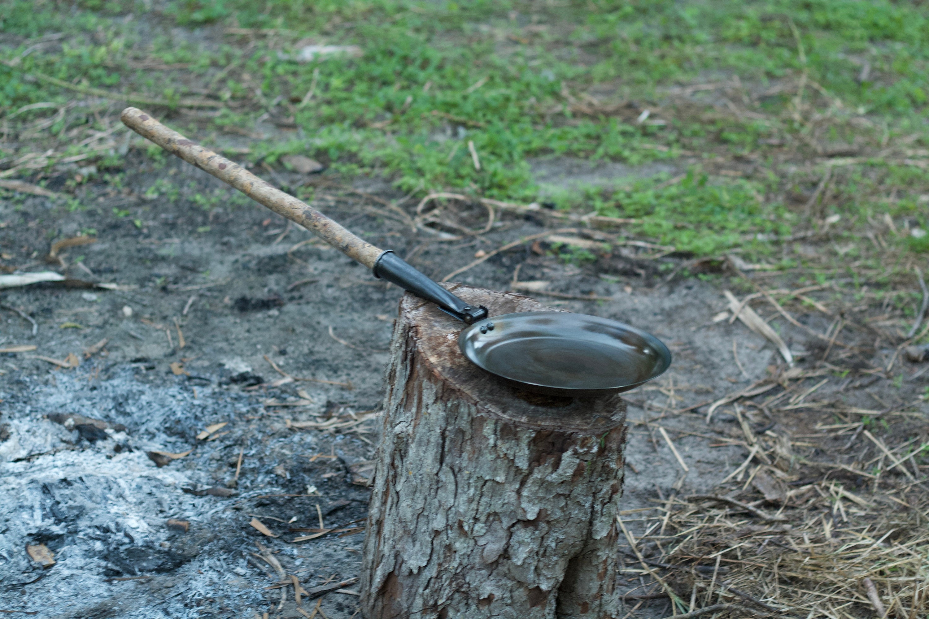 Hand Forged Folding Camp Skillet - Etsy