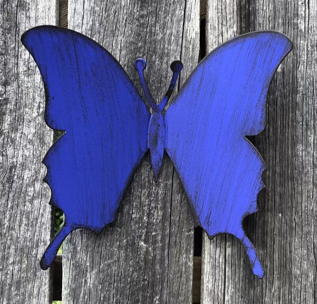 3D Metal Butterfly Wall Decor, Garden Butterfly Wall Art, Vintage Style ...