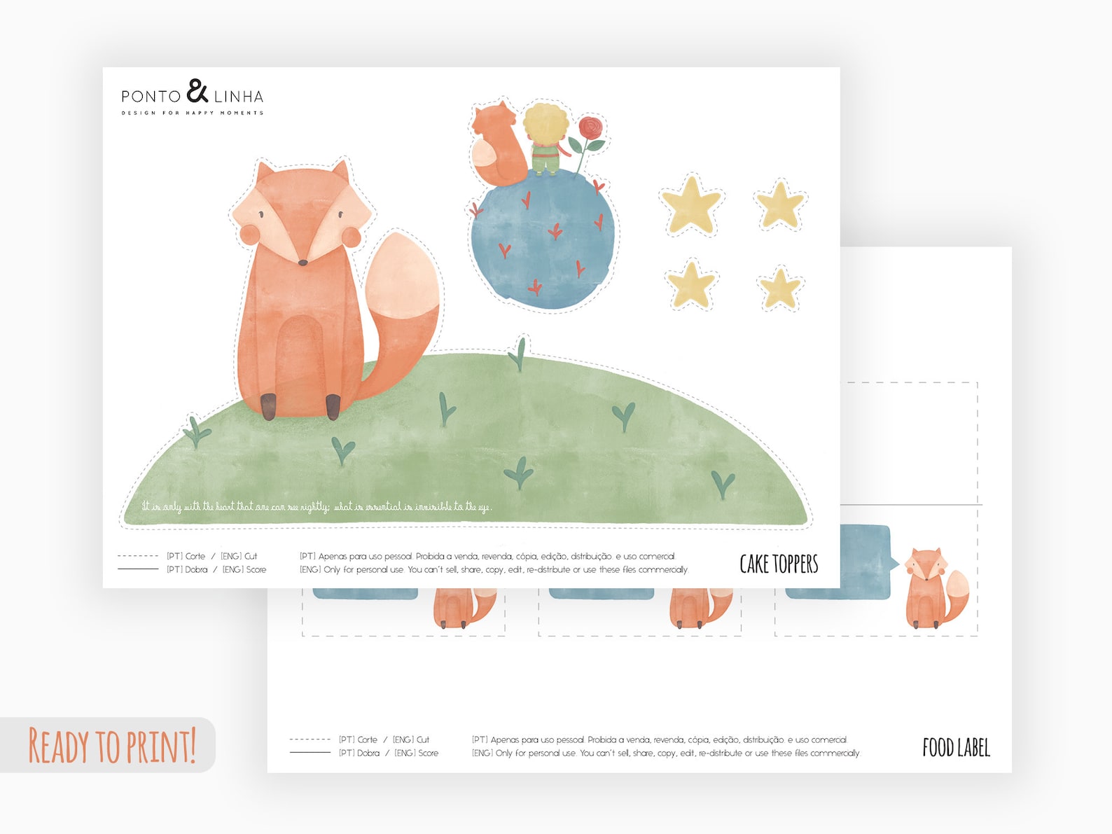 The Little Prince DIGITAL Party Kit Le Petit Prince Party | Etsy