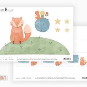 The Little Prince DIGITAL Party Kit, Le Petit Prince Party Supplies ...