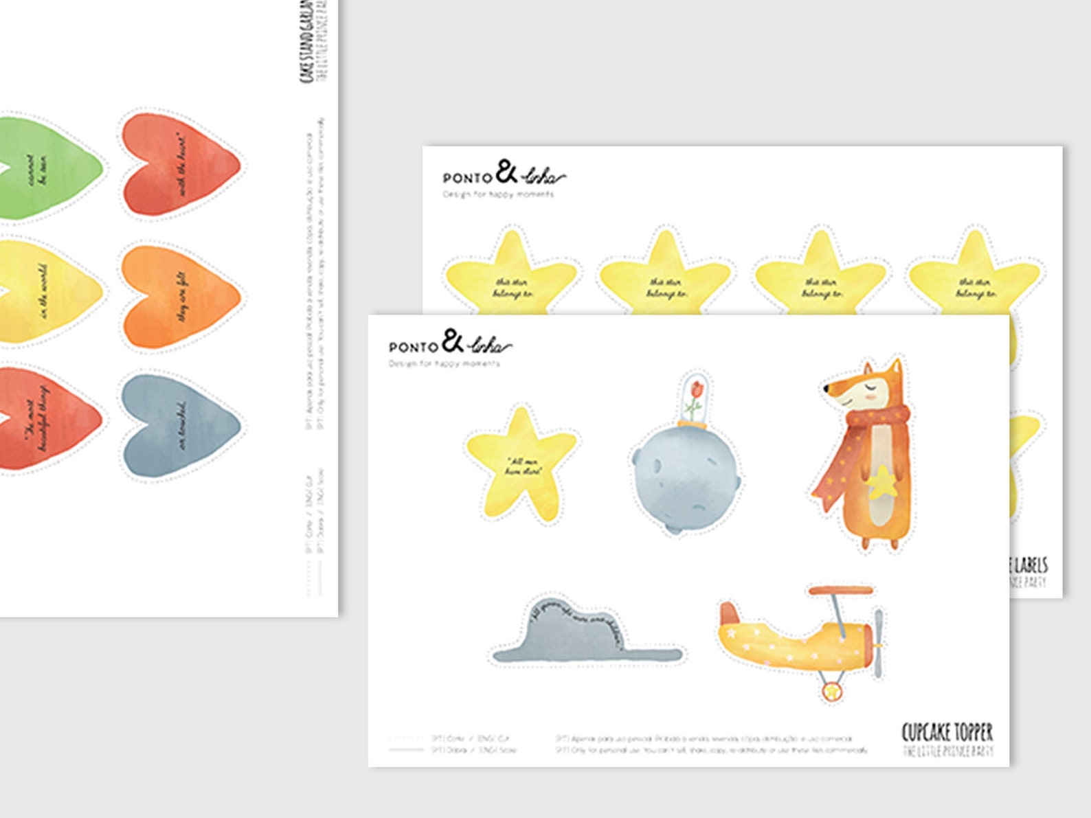 The Little Prince Printable Party Kit Le Petit Prince Digital - Etsy