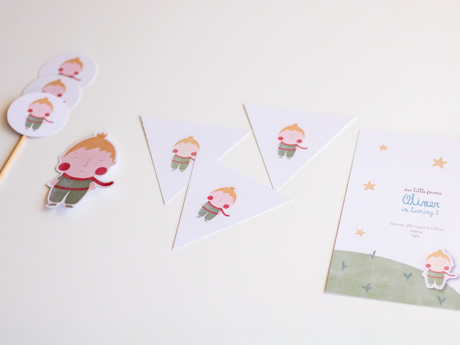 The Little Prince DIGITAL Party Kit Le Petit Prince Party - Etsy