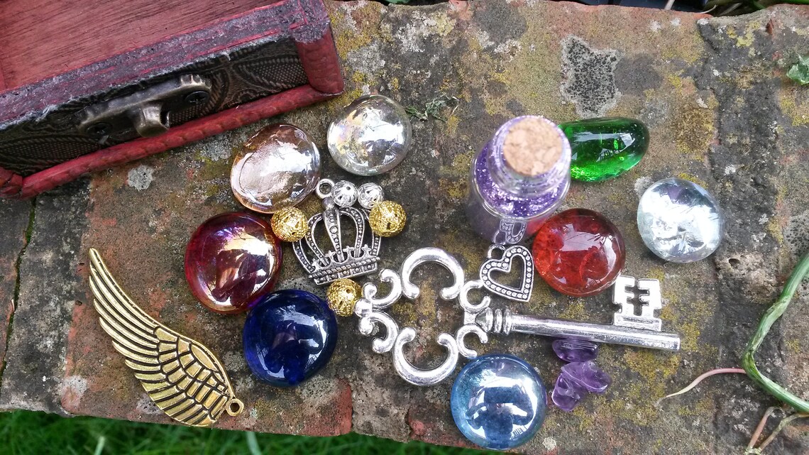 Fairy Princess Treasure Box With Secret Key Treasure and | Etsy