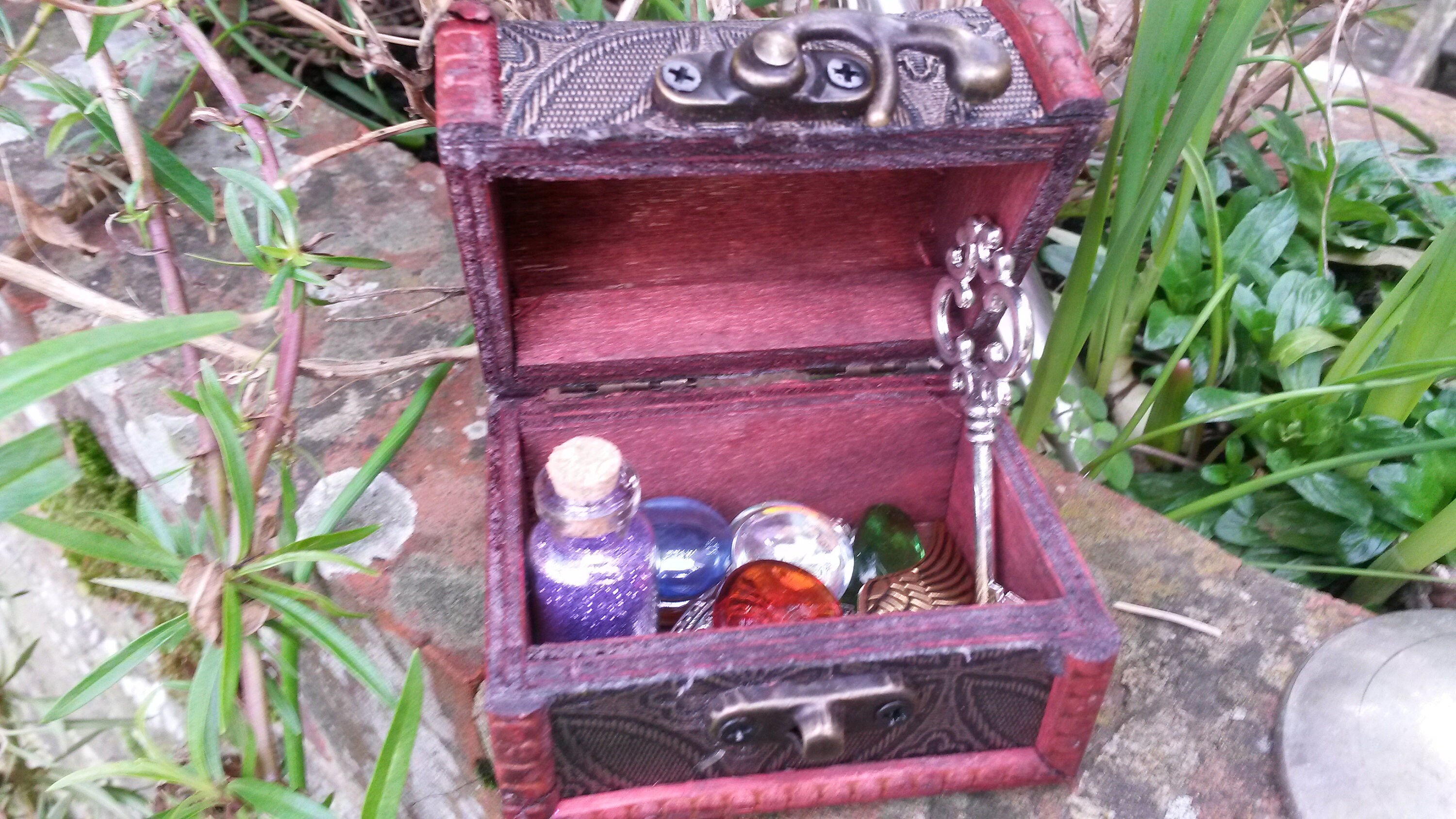 Fairy Princess Treasure Box With Secret Key Treasure and | Etsy