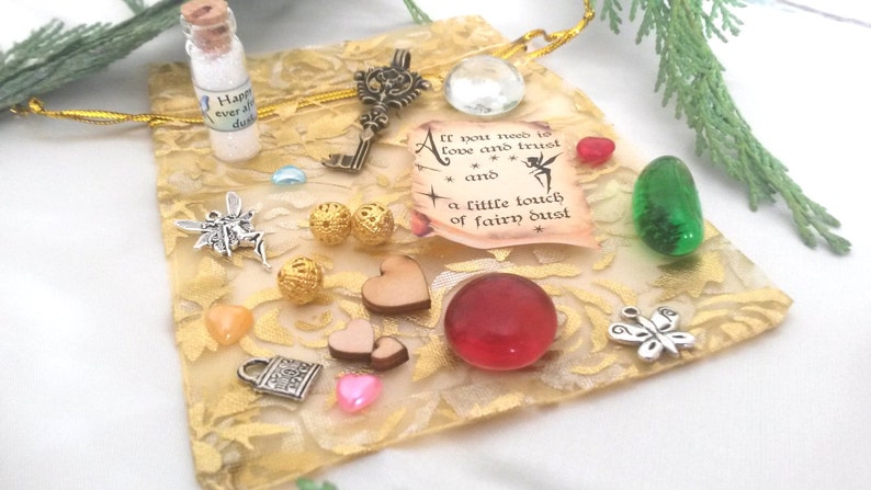 Zauberhafter Feenschatz mit Feenstaub & einer geheimen - Etsy.de