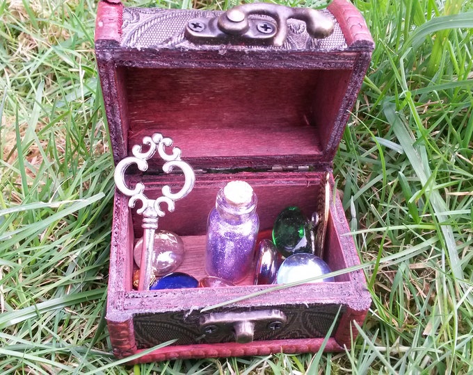 Fairy Princess Treasure Box With Secret Key, Treasure and Fairy Dust - Etsy