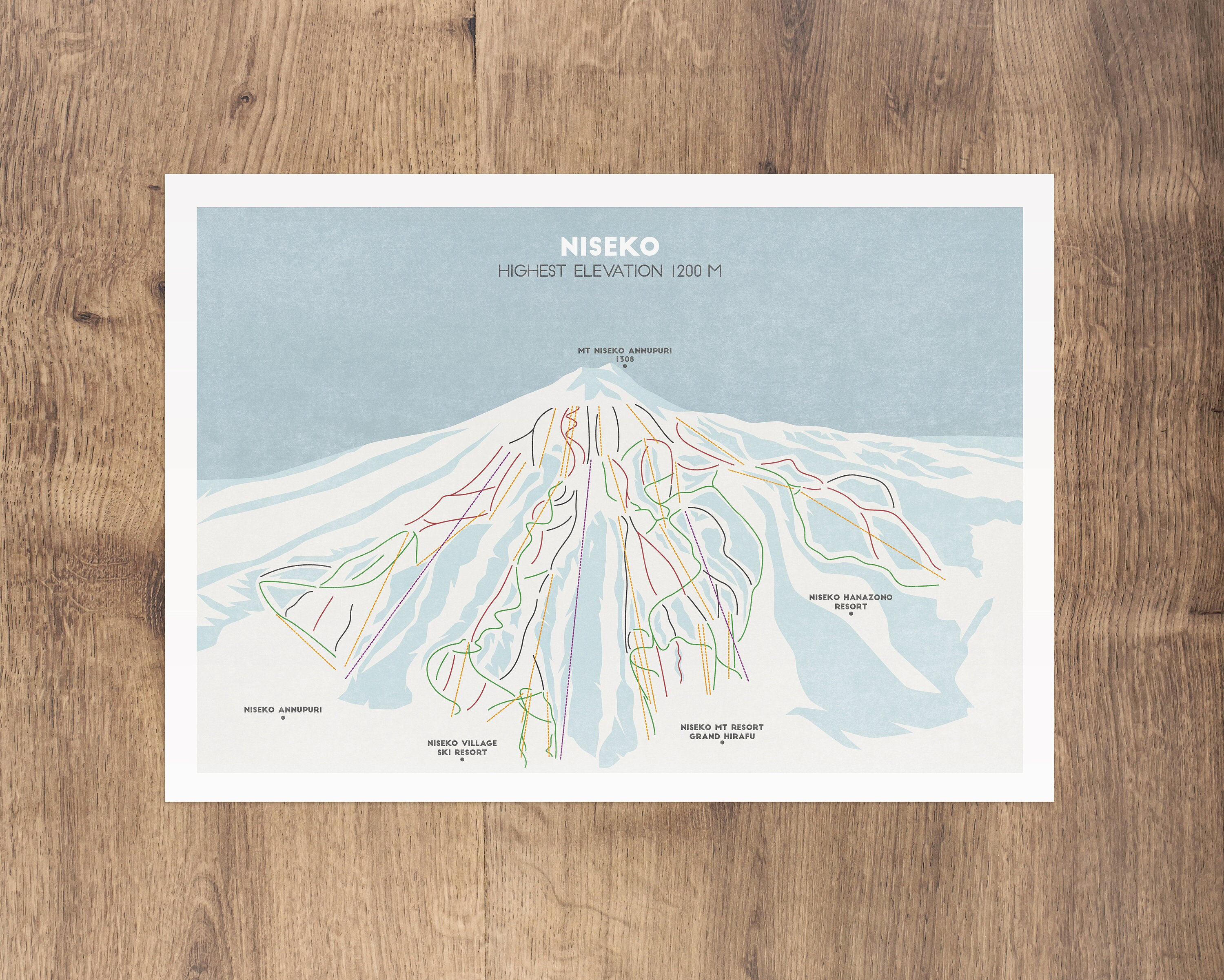 Niseko Japan Map