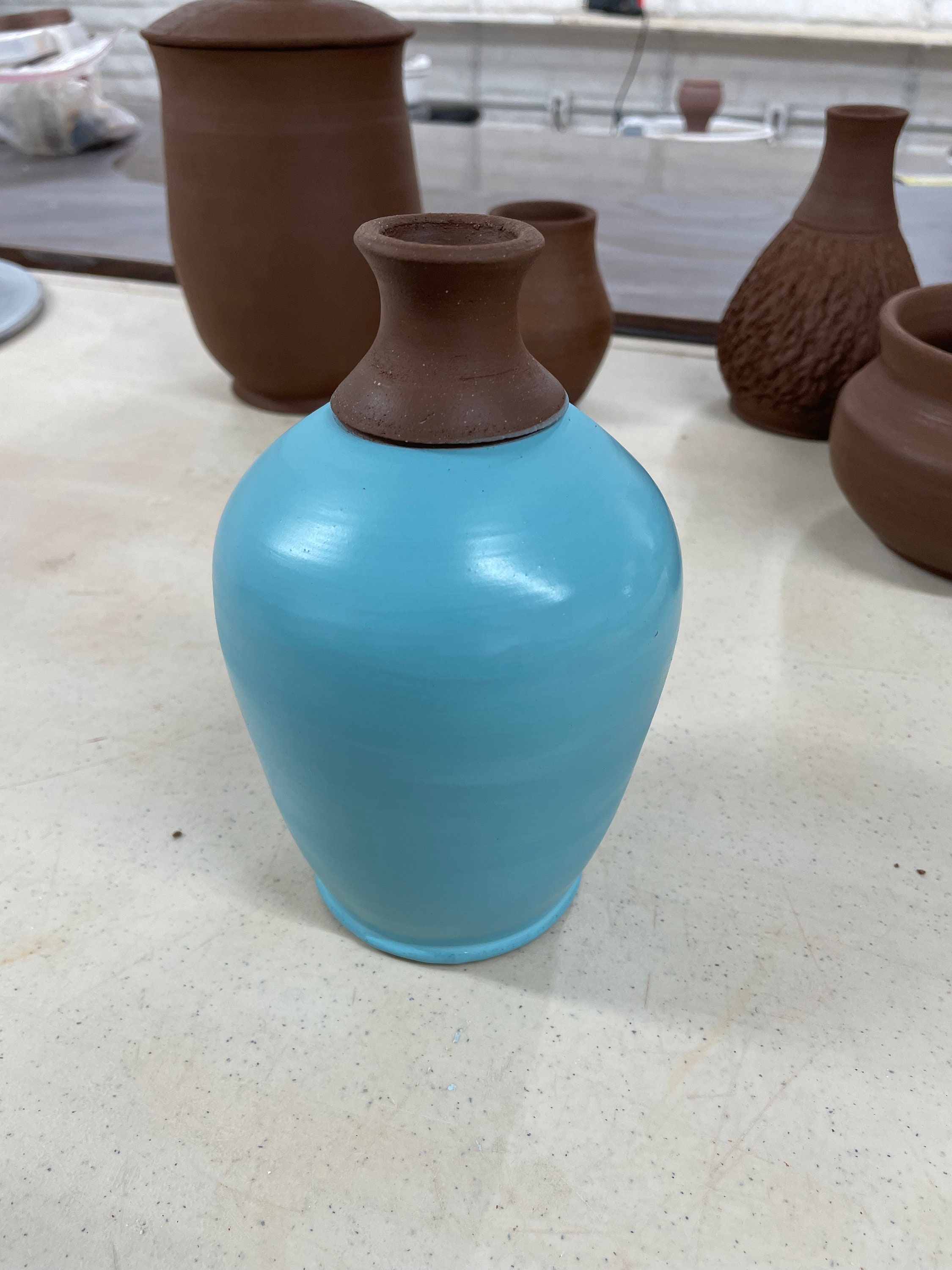 Vase - Small Vase - Dark Teal - Etsy